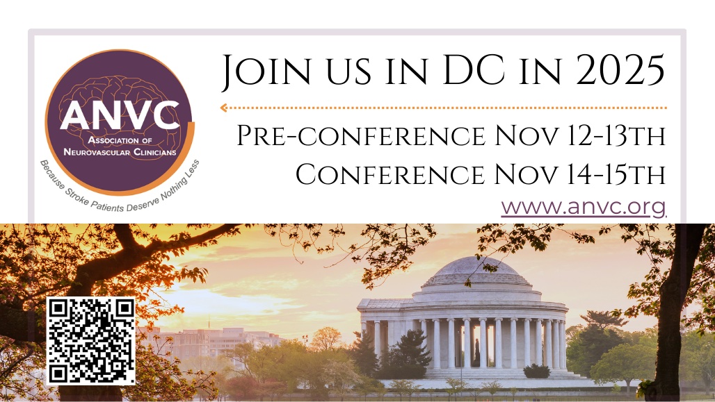 2025 ANVC Annual Conference | Association of Neurovascular Clinicians